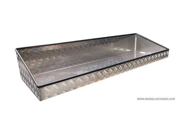 ALUMINIUM CHEQUER TRAY Side Locker Hgv Truck Trailer Tool Storage L1500 ...