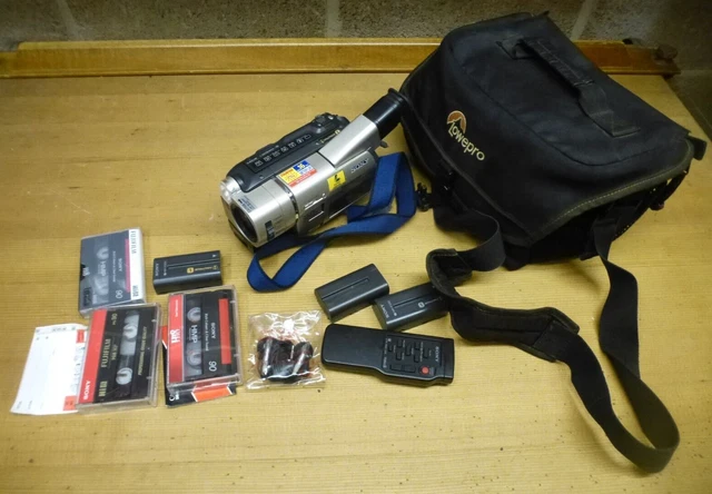 VINTAGE SONY VIDEO Camera Recorder CCD-TRV87E Handycam Vision ...