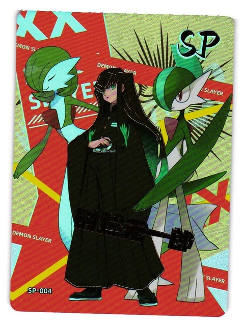 MUICHIRO POKEMON SP SP-004 Soul Card Demon Slayer Kimetsu no Yaiba card ...