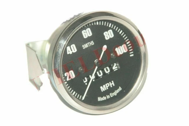 REPLICA SMITHS SPEEDOMETER Speedo 100 Mph For Norton BSA Triumph Royal ...