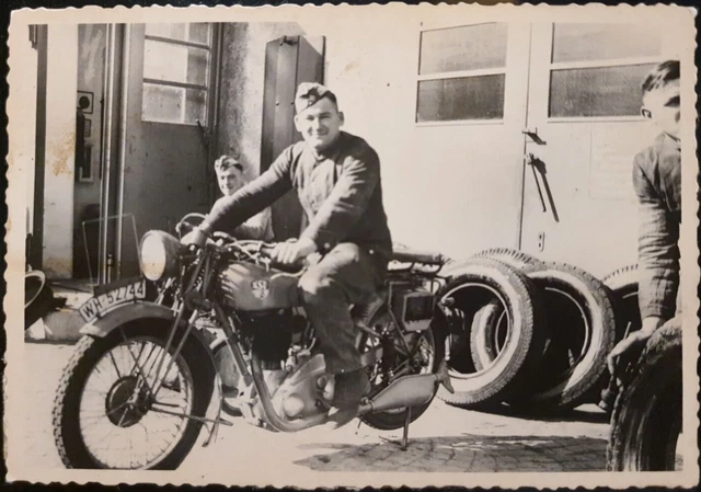 GERMAN PHOTO WW2 WWII ARCHIVE : Wehrmacht av MOTO * NSU * EUR 11,99 ...
