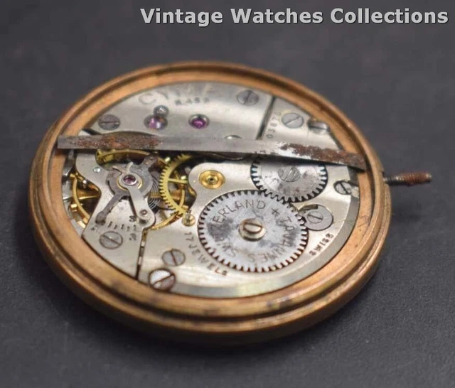 CYMA-R-459 WINDING NON Working Watch Movement For Parts And repair O ...