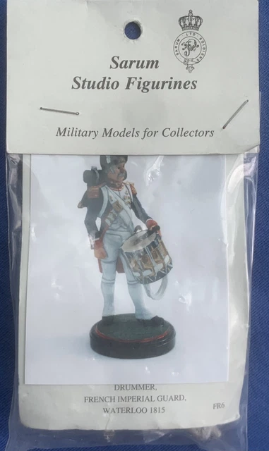 SARUM STUDIO FIGURINES. 54mm Drummer French Imperial Guard. Waterloo ...