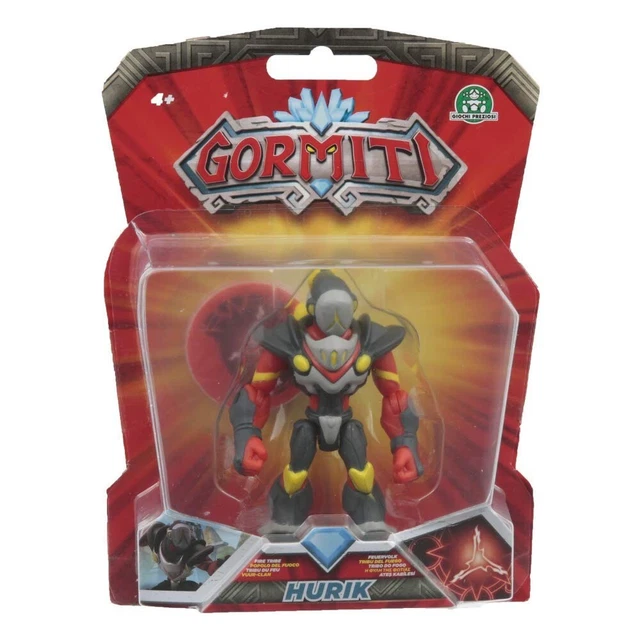 GORMITI FIGURE ACTION Hurik -fully Poseable 8cm Original giochi ...