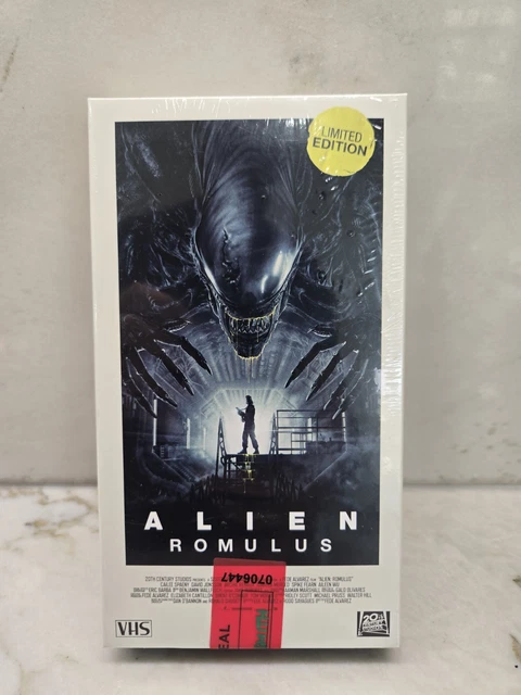 ALIEN: ROMULUS LIMITED Edition VHS 20th Century Studios Release 2024 IN ...
