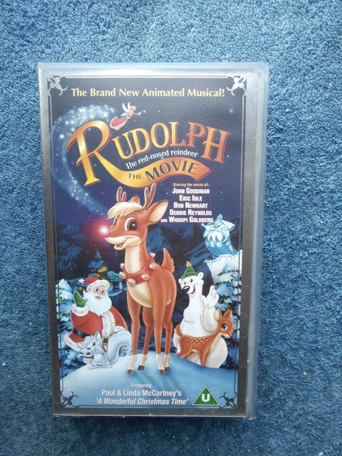 RUDOLPH THE RED Nosed Reindeer The Movie Vhs Video Freepost £5.99 ...