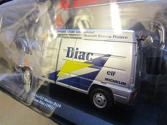 RENAULT MASTER VAN Service Assistance Rallye Diac Ragnotti elf Altaya ...