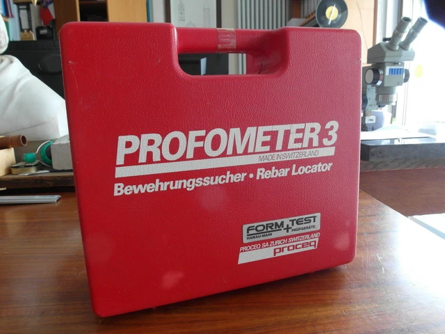 PROCEQ BEWEHRUNGSSUCHGERÄT PROFOMETER 3, Bewehrungssucher ...