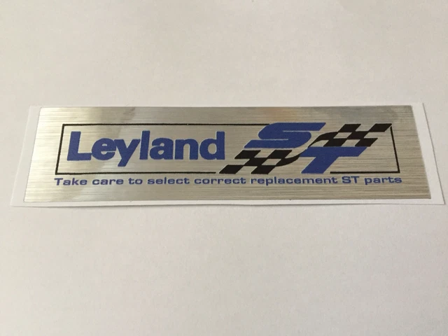 2X CLASSIC MINI British Leyland ST Special Tuning Rocker Cover Sticker ...