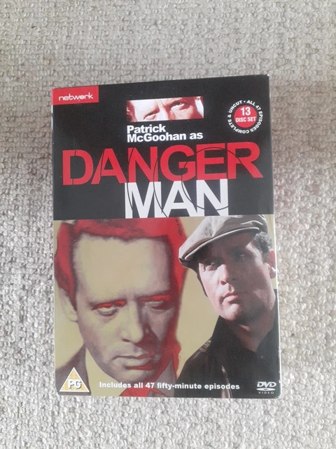 DANGER MAN: THE Complete 1964-1968 Series (DVD Box Set) Discs Unplayed ...