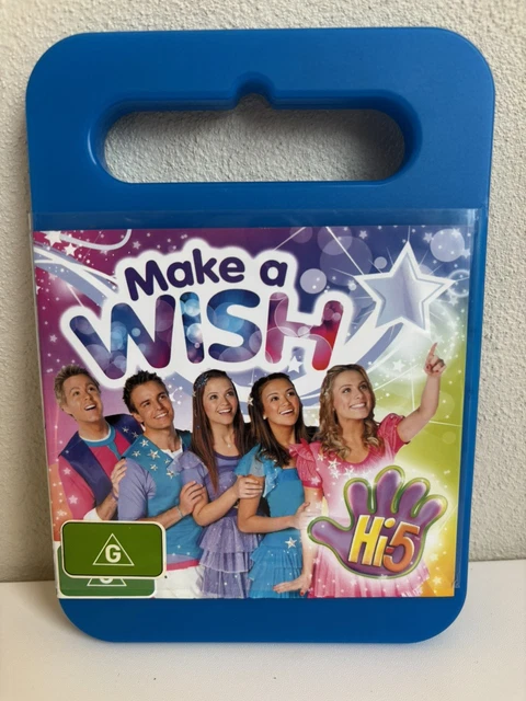 HI-5 MAKE A Wish DVD 2012 Region 4 with RARE Bonus Hologram Cover ...
