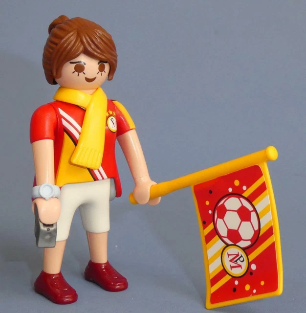 PLAYMOBIL REFEREE FOR Football Rugby Hockey Sports Series 18 Girl ...
