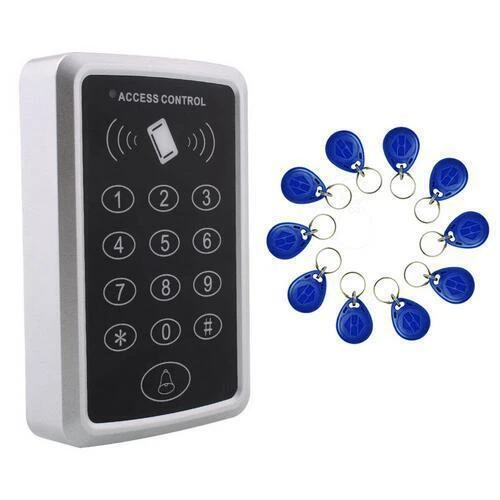 RFID CARD &PASSWORD Standalone Door Access Control Keypad +10 ID Card ...