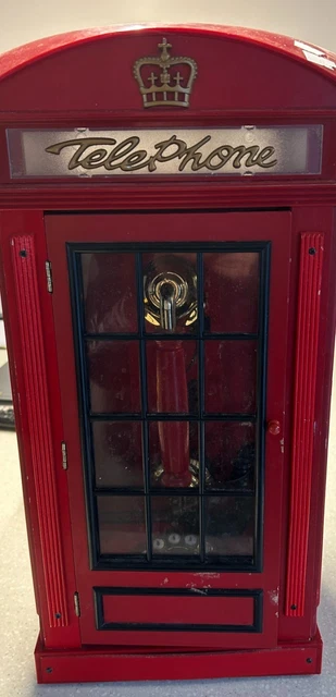 COLLECTABLE RED TELEPHONE Box novelty telephone - Untested £50.61 ...