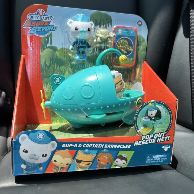 OCTONAUTS GUP A Vehicle & Captain Barnacles Figure - NEW Above & Beyond ...