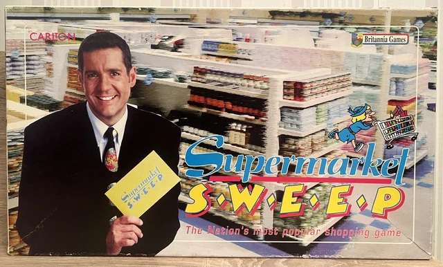 VINTAGE SUPERMARKET SWEEP Board Game 1997 Dale Winton - Britannia Games ...