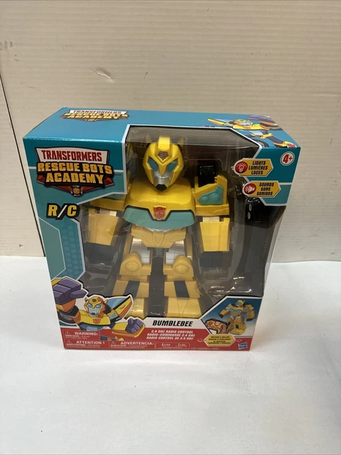 HASBRO: TRANSFORMERS RESCUE Bots Academy: Bumblebee RC Robot - 12 ...