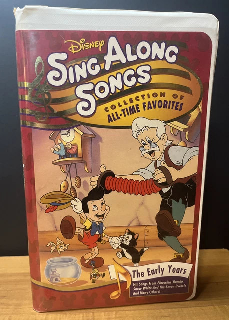 DISNEY'S SING ALONG Songs The Early Years Collection of All-Time ...