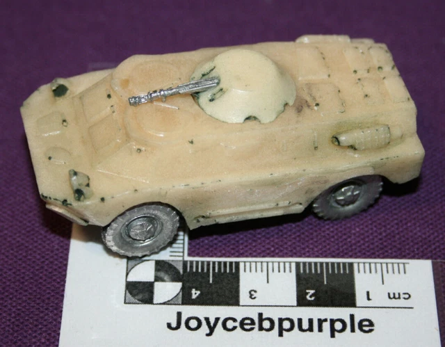 WARSAW PACT BRDM-2 Armoured Scout Car 1:76 scale white metal and resin ...