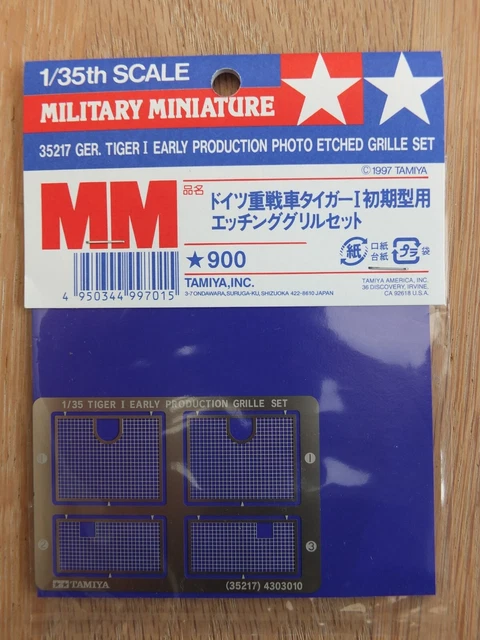 TAMIYA 35227 - Wwii German Tiger 1 Ausfuhrung Afrika - 1/35 Model Kit ...