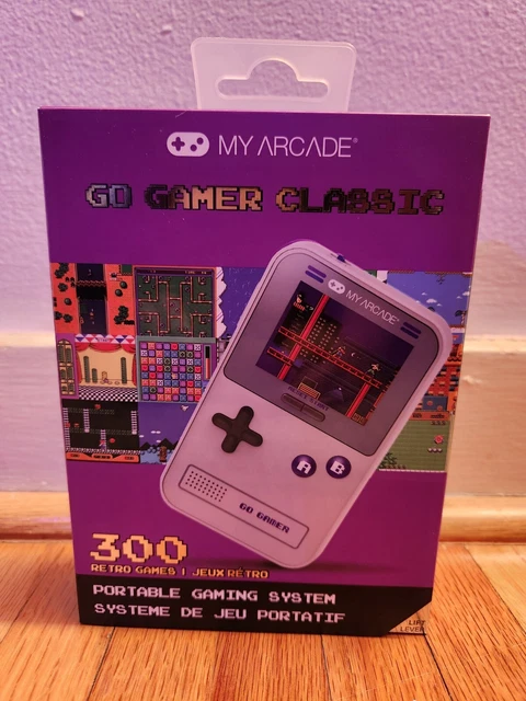 MY ARCADE GO Gamer Classic Portable Electronic Game Console New 300 ...