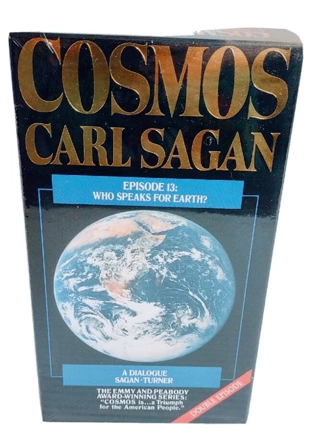 VHS COSMOS CARL Sagan Who Speaks For Earth Episode 13 NEW £8.83 ...