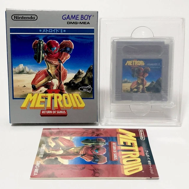 GAME BOY METROID II Nintendo Retro Game Nintendo Return of Samus CIB ...