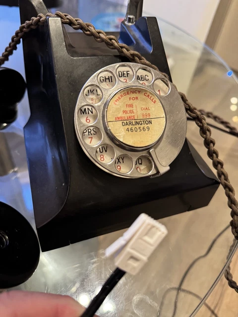 BAKELITE VINTAGE TELEPHONE 332L £45.42 - PicClick UK