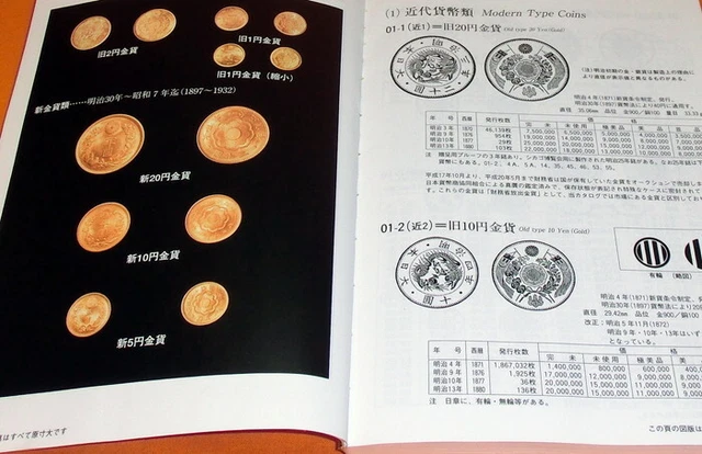 RARE THE CATALOG of Japanese Coins and Bank Notes 2013 book from japan ...