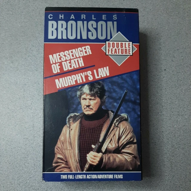 CHARLES BRONSON DOUBLE Feature (VHS 1995) Messenger of Death & Murphy's ...