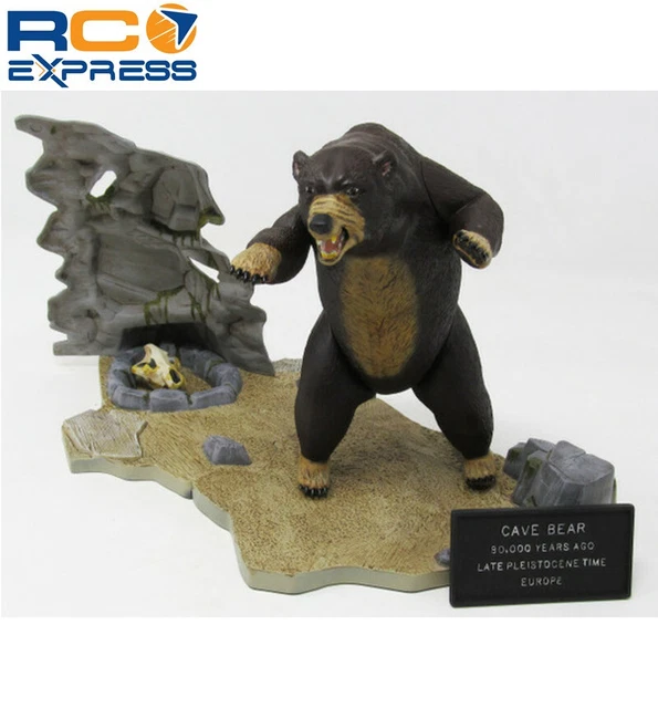 ATLANTIS MODELS PREHISTORIC Scenes Cave Bear Plastic Model Kit AANA738 ...