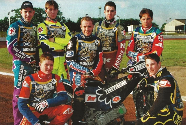 EDINBURGH MONARCHS 1999 Speedway Team Photograph £2.99 - PicClick UK