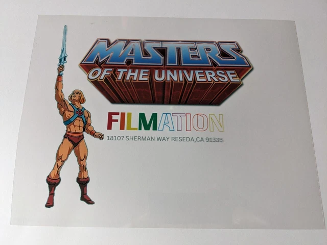 SHE-RA ANIMATION CEL ART FILMATION MOTU PUBLICITY CONCEPT He-man ...