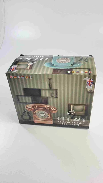GPO 746 ROTARY 1970s-Style Retro Landline Telephone - Tan £46.44 ...