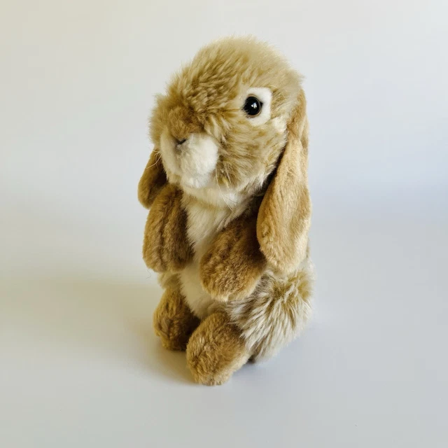 LIVING NATURE SOFT Toy Cuddly Plush Bunny Rabbit Stuffed Animal Plushie ...