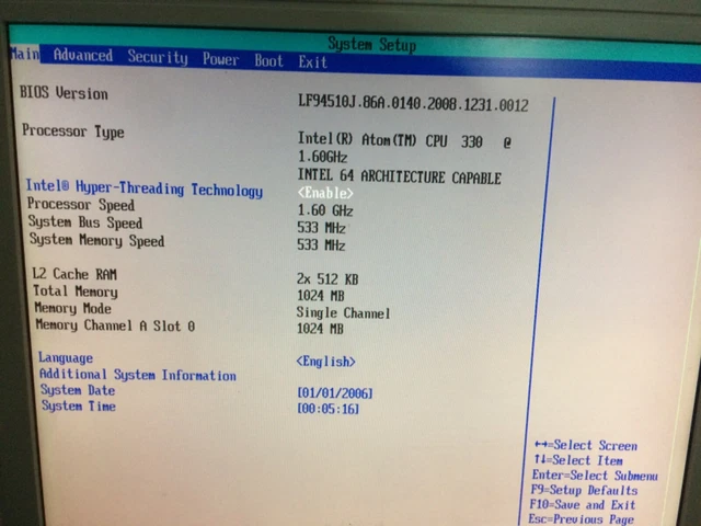 INTEL E210882 D945GCLF2D Desktop Board scheda madre bundle combo EUR 15 ...