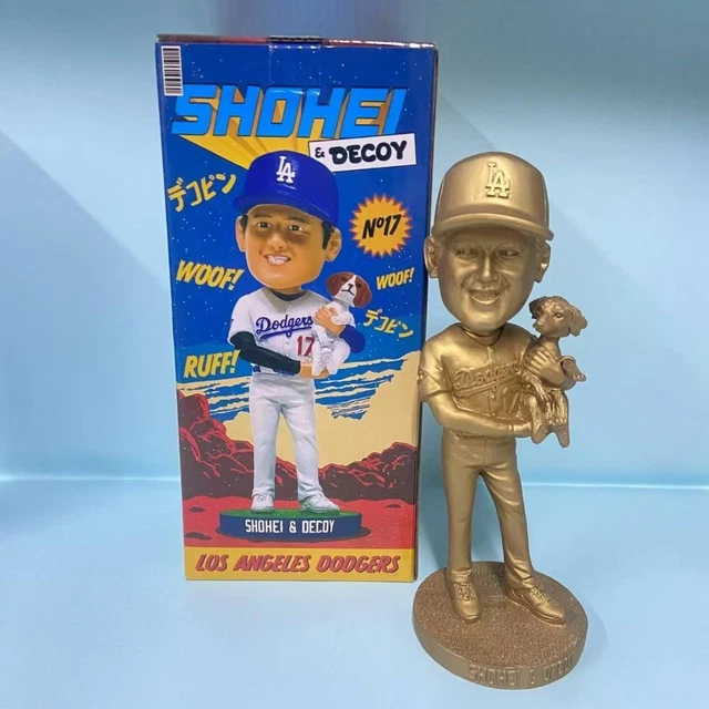 SHOHEI OHTANI DECOY Bobblehead Gold SGA Dodgers 2024 Exclusive Original ...