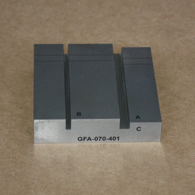 ORIGIN TECHNOLOGIES LASER Gauge Gap Flush Calibration Block GFA-070-401 ...