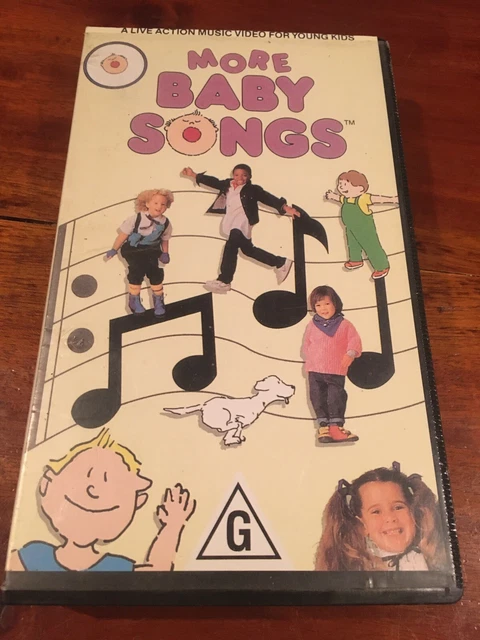 MORE BABY SONGS - Vol.2 - Vhs Video £9.46 - PicClick UK