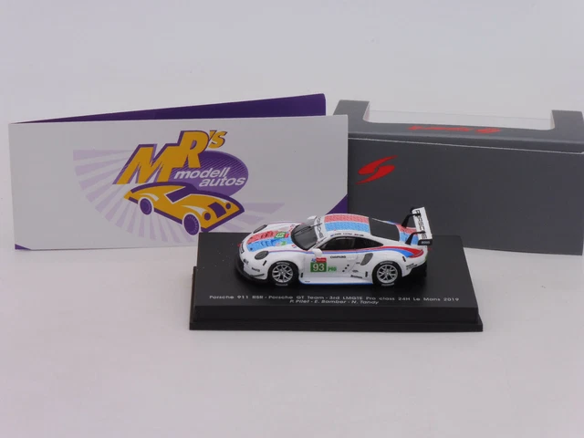 SPARK 87S152 # Porsche 911 RSR Nr.93 24h Le Mans 2019 " N. Tandy " 1:87 ...