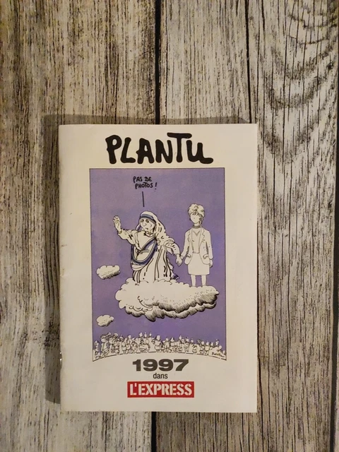 PLANTU 1997 DANS L'EXPRESS nombreux dessins COULEUR chaque mois de l ...