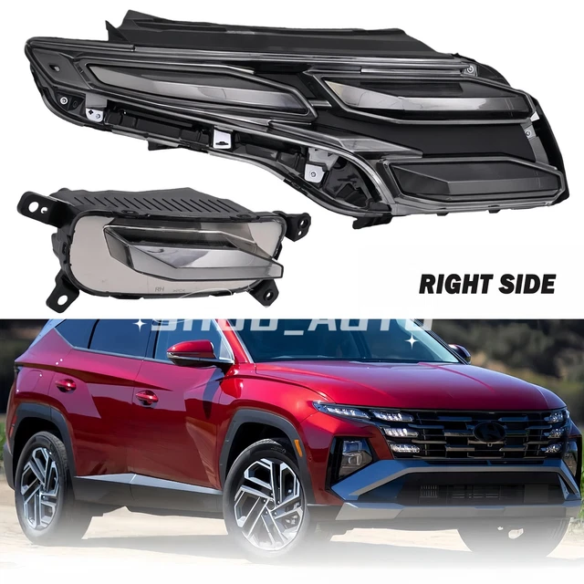 COMPLETE FOR 2025 2026 Hyundai Tucson LED DRL Daytime Running Light ...