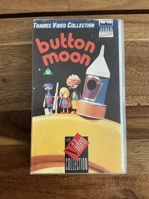 BUTTON MOON (VHS, 1987) Thames Video Collection - Ultra Rare Classic ...