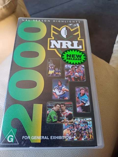 2000 NRL SEASON Highlights VHS Rugby League VGC Video Tape Collectors ...