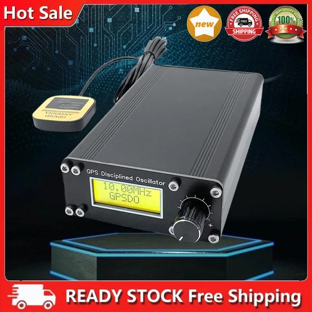 GPSDO GNSS GPS Disciplined Clock Color Display 1PPS GPS Clock for Audio ...