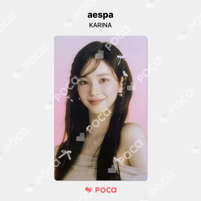 [AESPA KARINA] #POTD #aespa aesk aespa AR CARD B Photocard EUR 21,38 ...