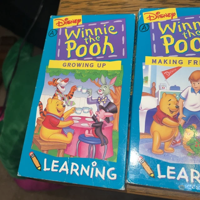 WINNIE THE POOH Learning Vhs Lot £18.16 - PicClick UK