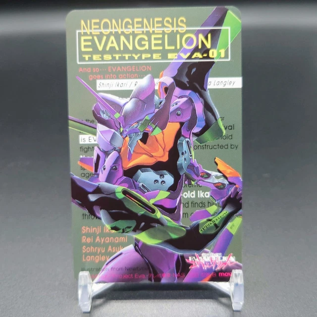NEON GENESIS EVANGELION Phone Card Japanese £19.13 - PicClick UK