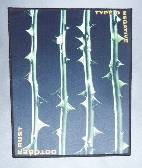 TYPE O NEGATIVE - October Rust - Backpatch / Rückenaufnäher - Gothic ...