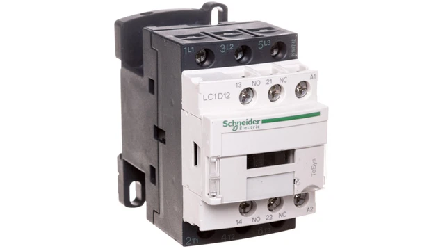 POWER CONTACTOR 12A 3P 400V AC 1NO 1R LC1D12V7 /T1UK £53.56 - PicClick UK